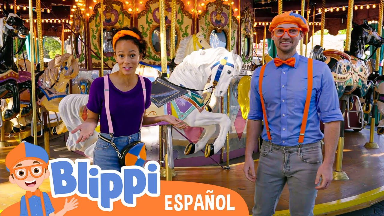 Blippi y Meekah en el parque de diversiones | Blippi Español | Videos ...