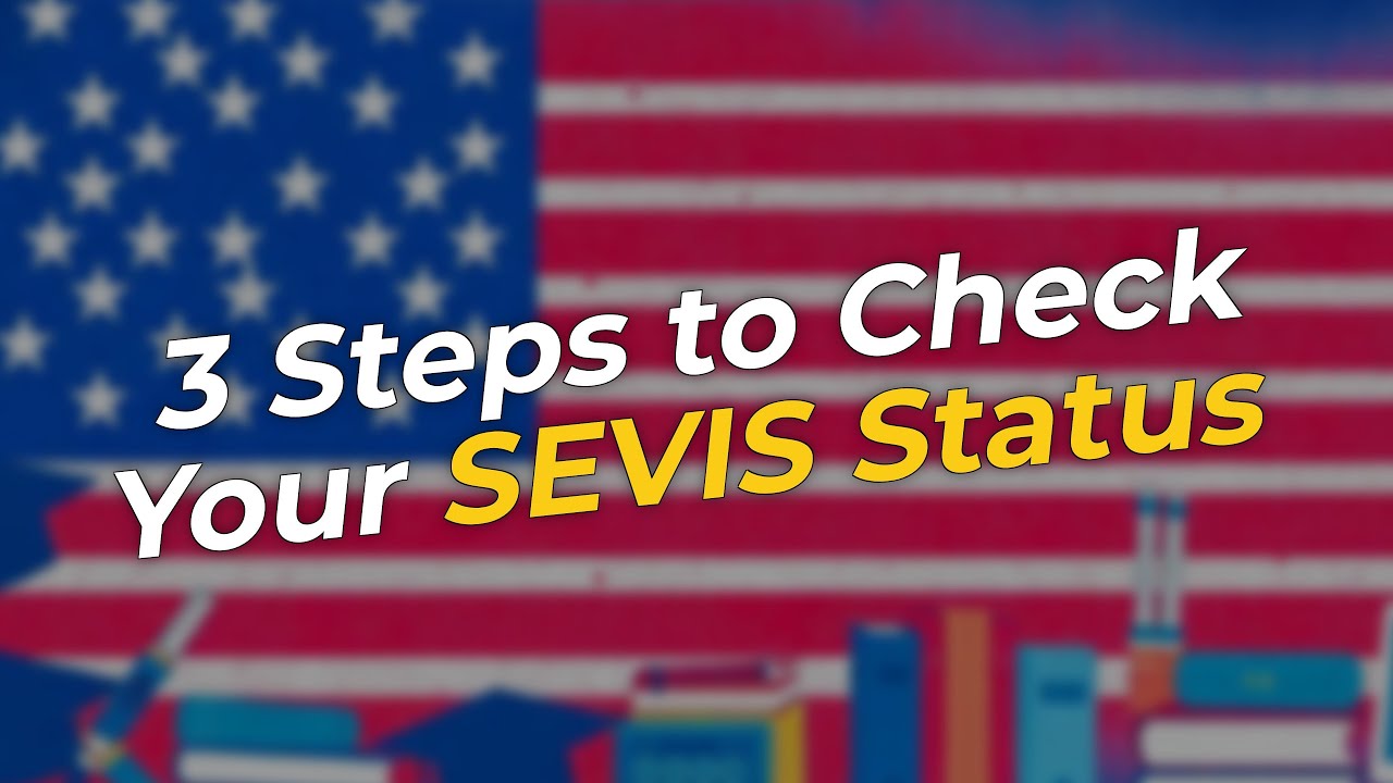 🔍 3 Simple Steps to Check Your SEVIS Status! - YouTube