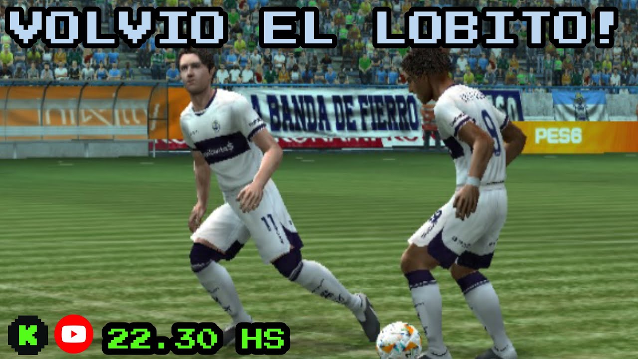 EL LOBO VUELVE A LA MASTER LEAGUE - PES 6 INFINITY PATCH - YouTube