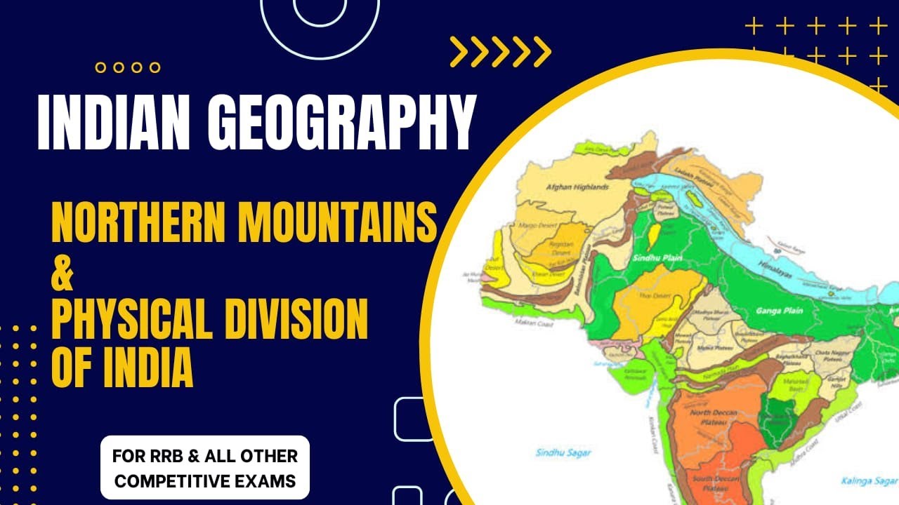 Physical Division of India | Northern Mountains | The Himalayan Ranges ...