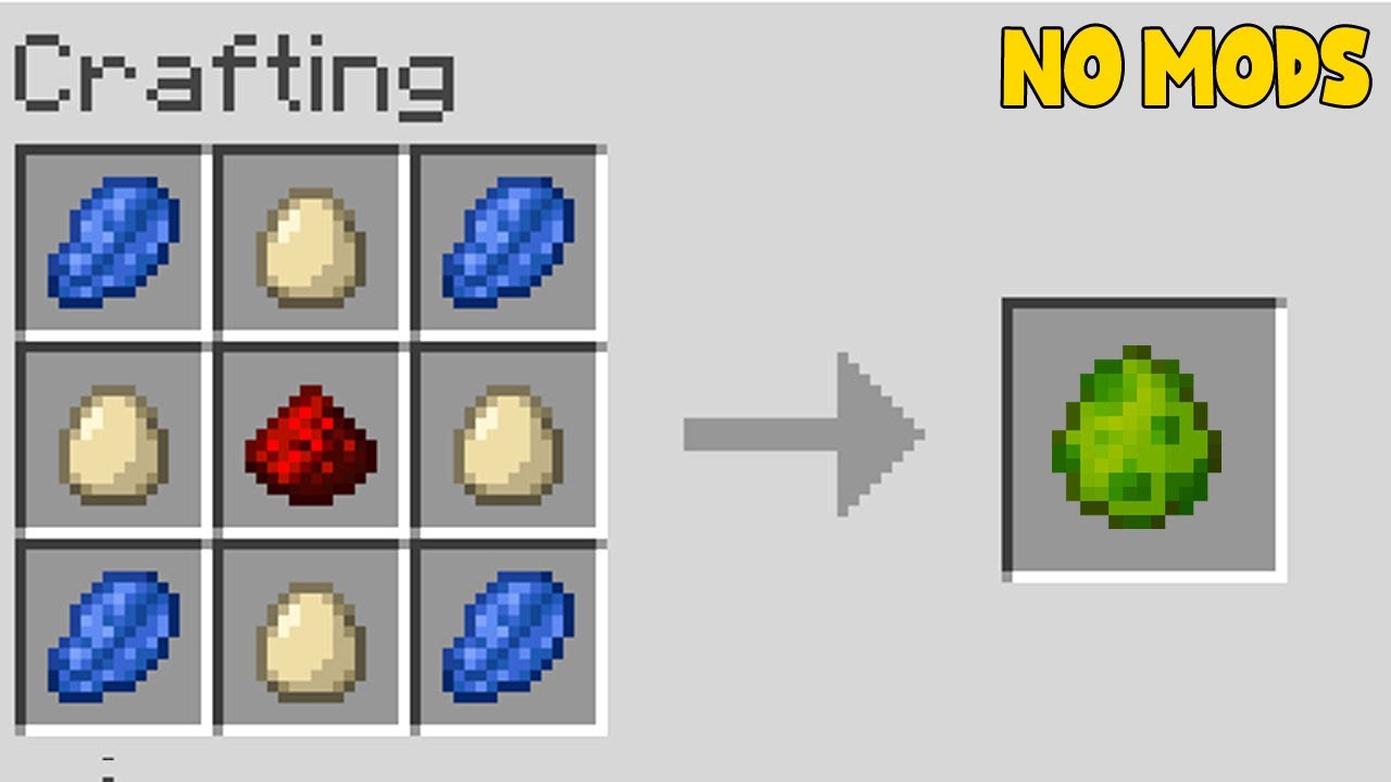 How to make Zombie spawn Egg without any mods in Minecraft | Minecraft ...