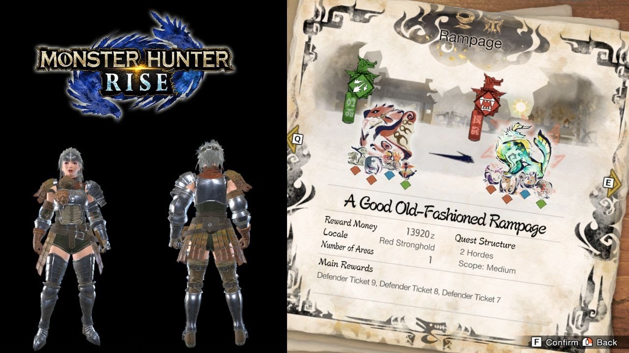 Rampage Event Quest: A Good Old-Fashioned Rampage [Monster Hunter Rise ...