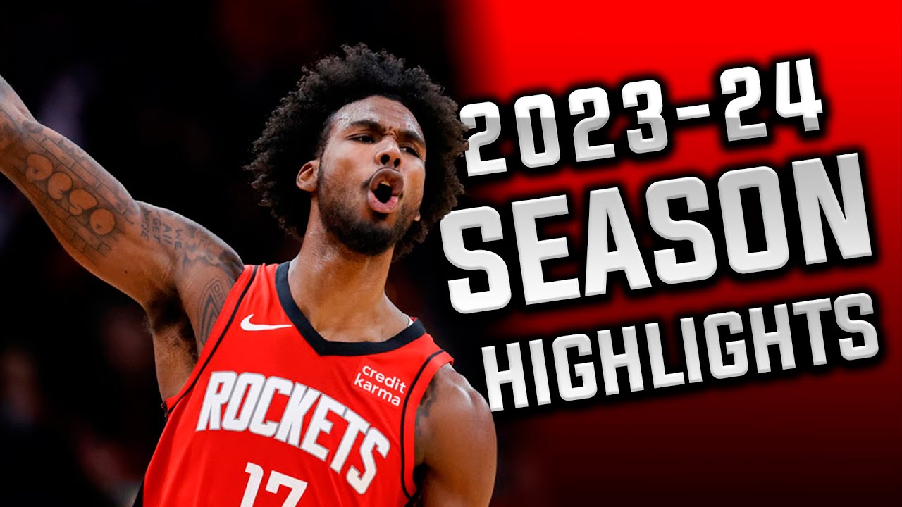 Tari Eason 2023-24 FULL Season Highlights | Houston Rockets - YouTube