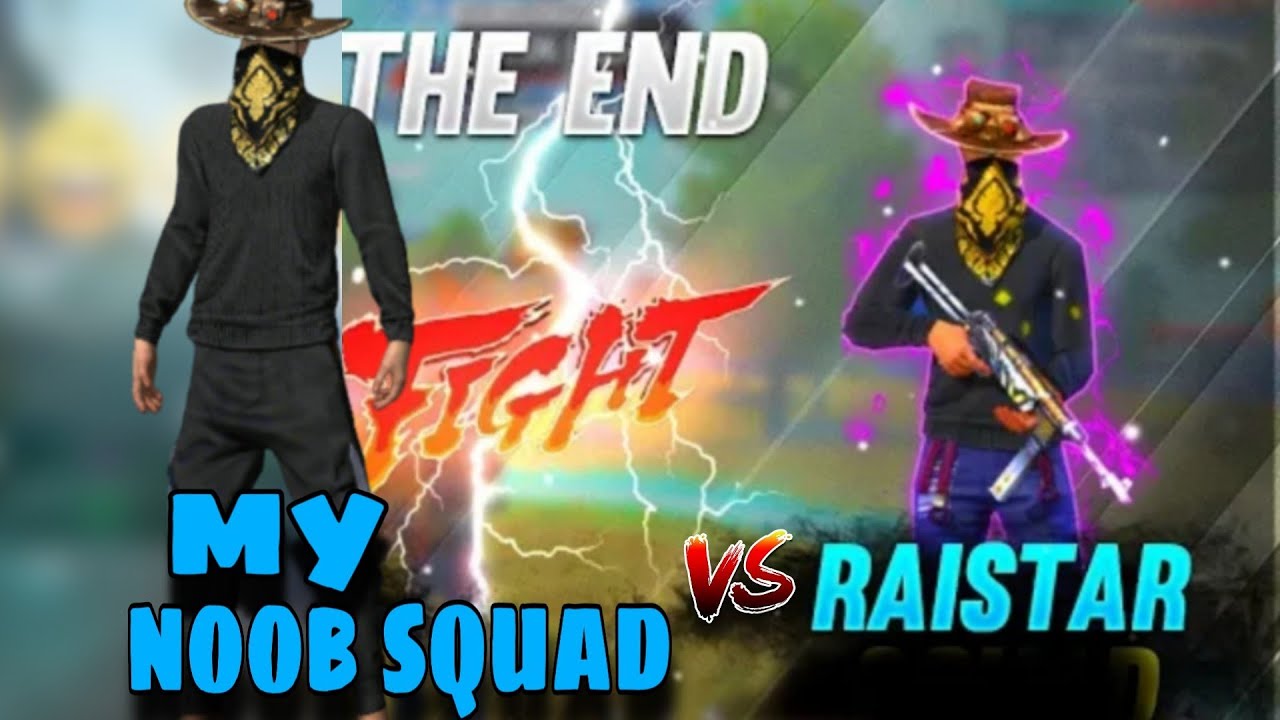 RAISTAR VS MY SQUAD // FREE FIRE HIGHLIGHTS - YouTube