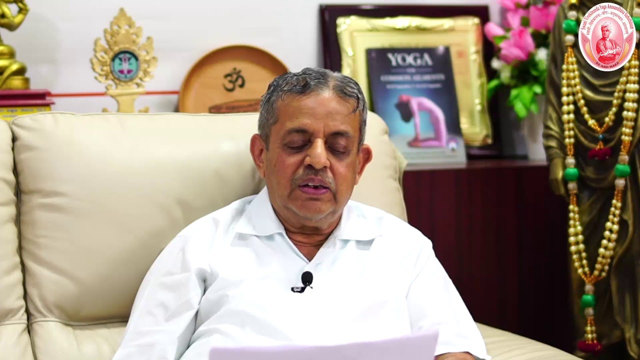 On the Occasion of International Yoga Day, Massage from Dr. H. R ...