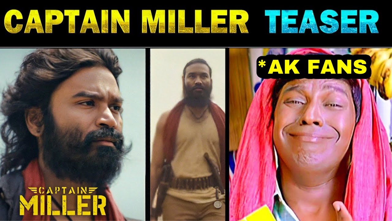 Captain Miller - Teaser | Captain Miller Teaser Troll | Captain Miller ...