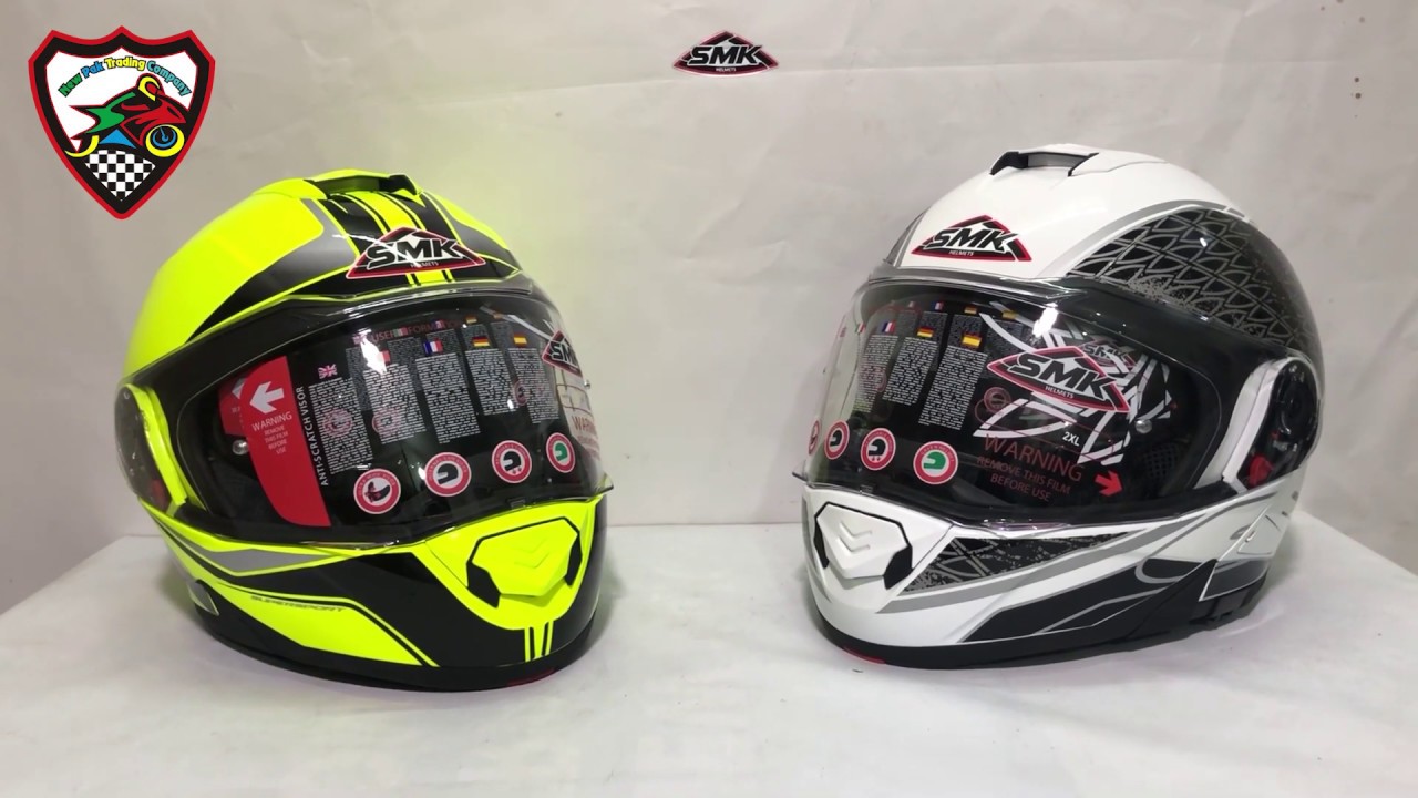 SMK Glide Helmet | New Pak Trading Company - YouTube