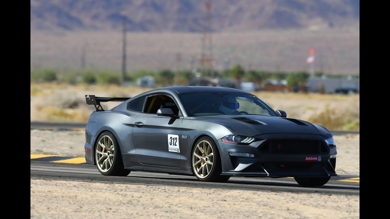 2020 Mustang GT Chuckwalla Valley Raceway CW 1:54.8 - YouTube