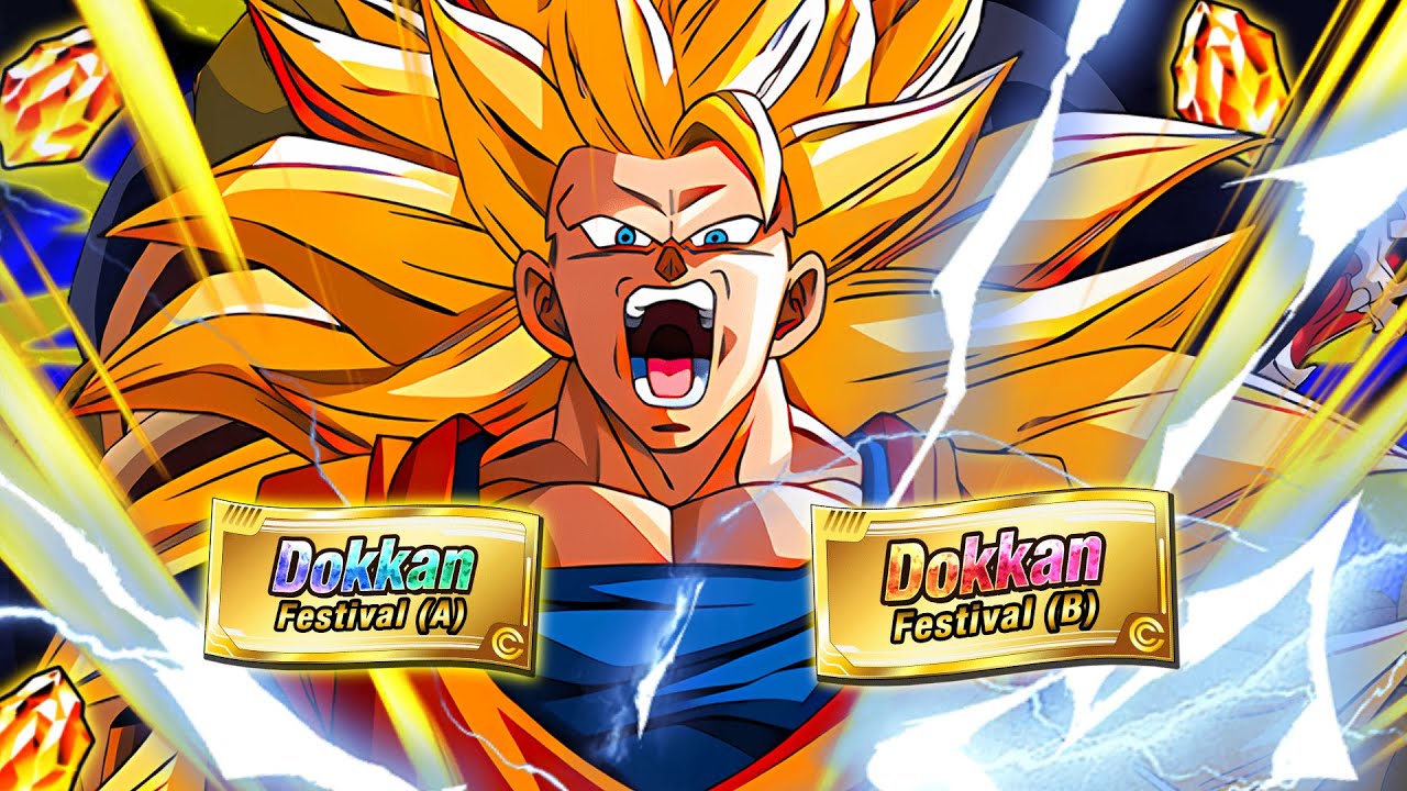 SUPER SAIYAN 3 GOKU AND HIRUDEGARN DUAL DOKKAN FEAST SUMMONS! - YouTube