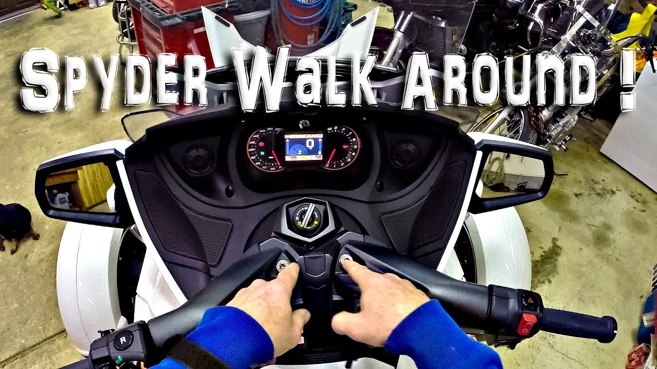 2014 Spyder RT Walk Around! - Features Explained! | ShopTalk - YouTube