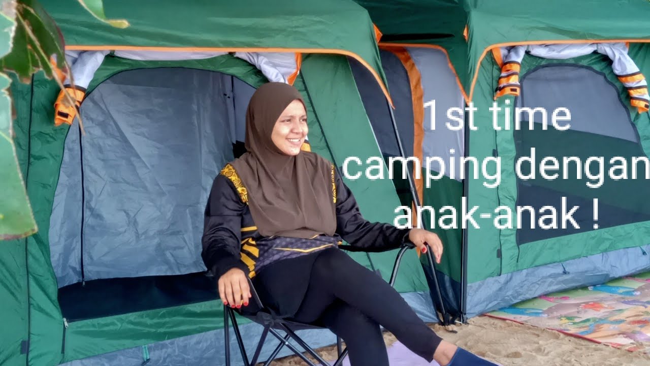 Pacak Khemah depan Chalet | Tg. Dahan Seaview Chalet, Kuala Sungai Baru ...