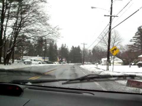 decmber9th2009 snow passing kmart - YouTube