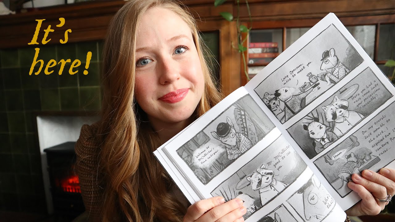 Order now! Lucy Opossum and the Case of the Missing Vase | Graphic Novel by Sammie Clark - YouTube