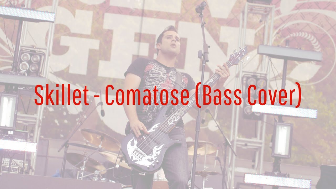 Skillet - Comatose (Bass Cover) - YouTube
