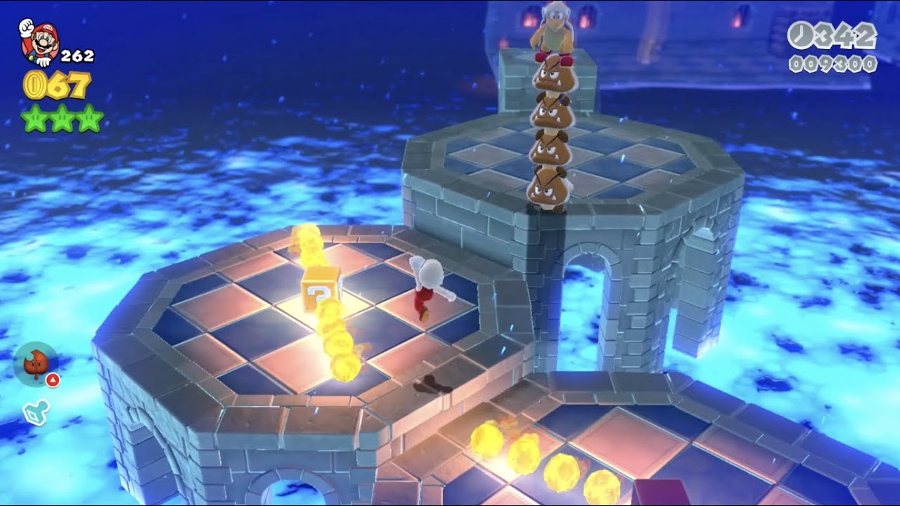 Super Mario 3D World - World Castle Gameplay - ericfortesTV - YouTube