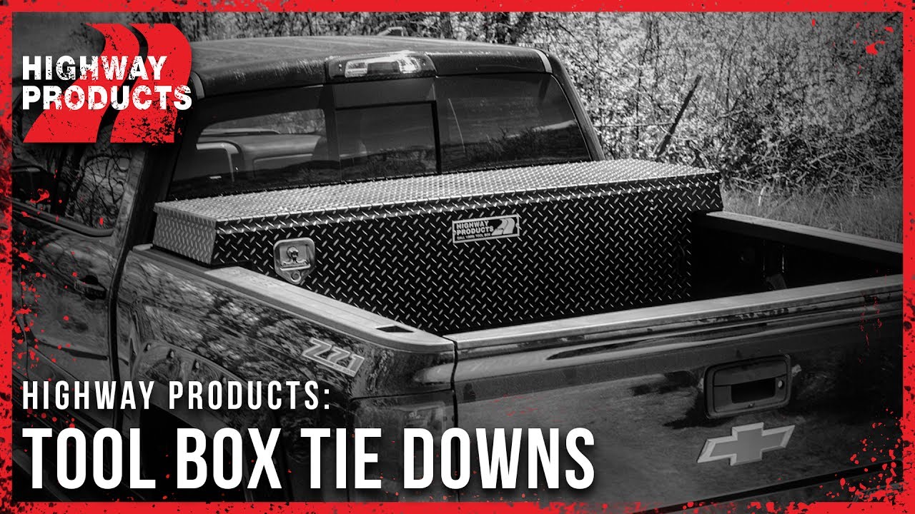 Highway Products | Toolbox Tie Downs - YouTube
