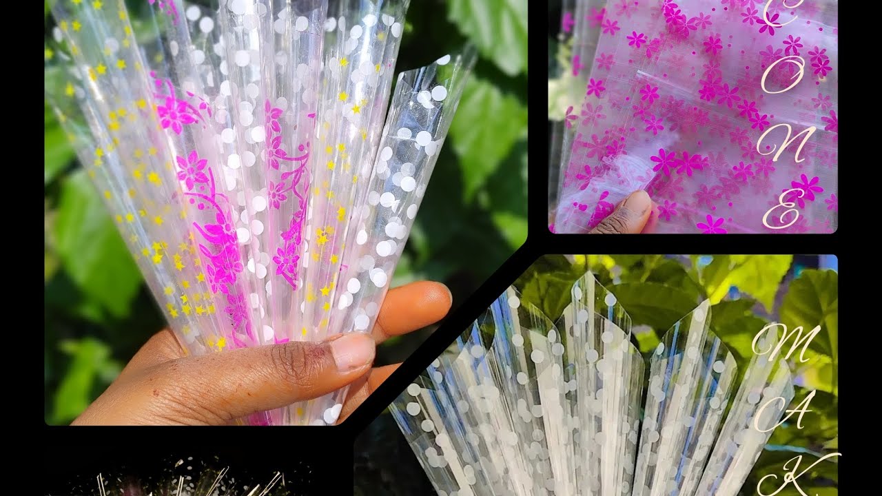 Using cellophane sheet for Cone Making.. 🙂//steps which I follow💗 - YouTube