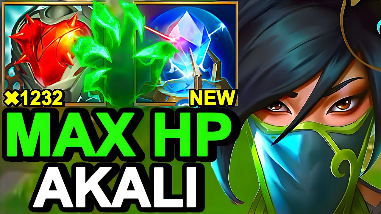 Wild Rift China Akali Top - New Heartsteel Tank Akali Build Runes ...