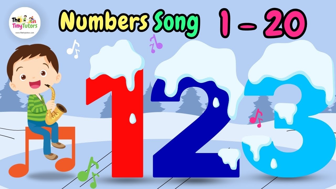 Numbers Song 1–20 🎵 | Counting Song for Kids & Toddlers | Learn Numbers ...
