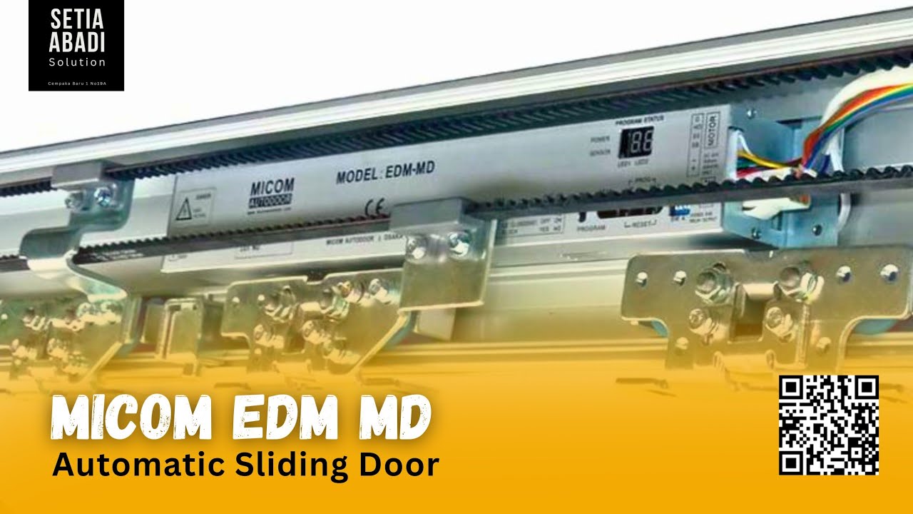 MICOM EDM MD Automatic Sliding Door - YouTube