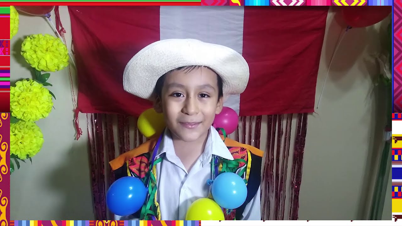 BAILANDO HUAYNO PERUANO - Que linda flor - YouTube