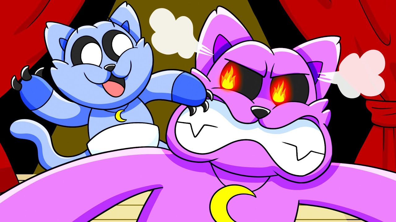 CATNAP is ANGRY... (Cartoon Animation) - YouTube