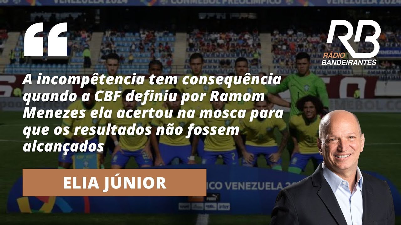 "A CBF errou em manter Ramom Menezes", afirma Elia JR - YouTube