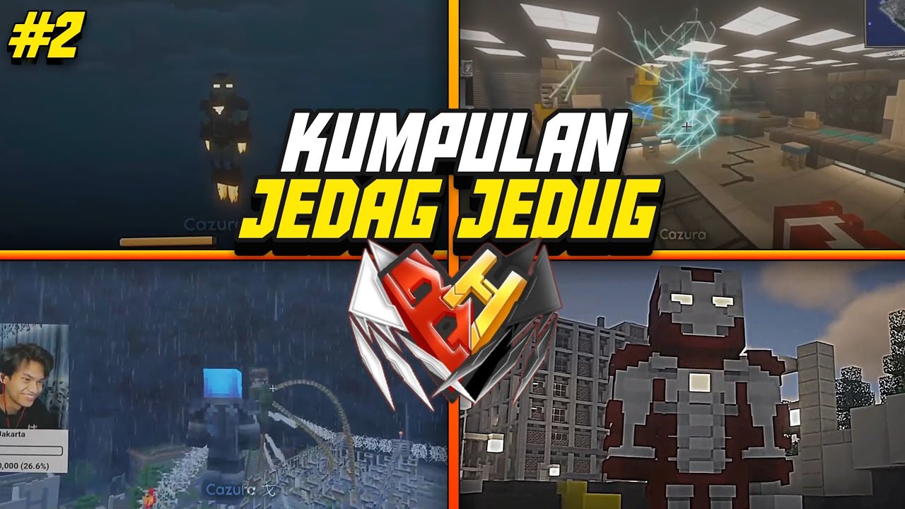 KUMPULAN JEDAG JEDUG MINECRAFT || BRUTAL HERO FASE 1 #2 - YouTube