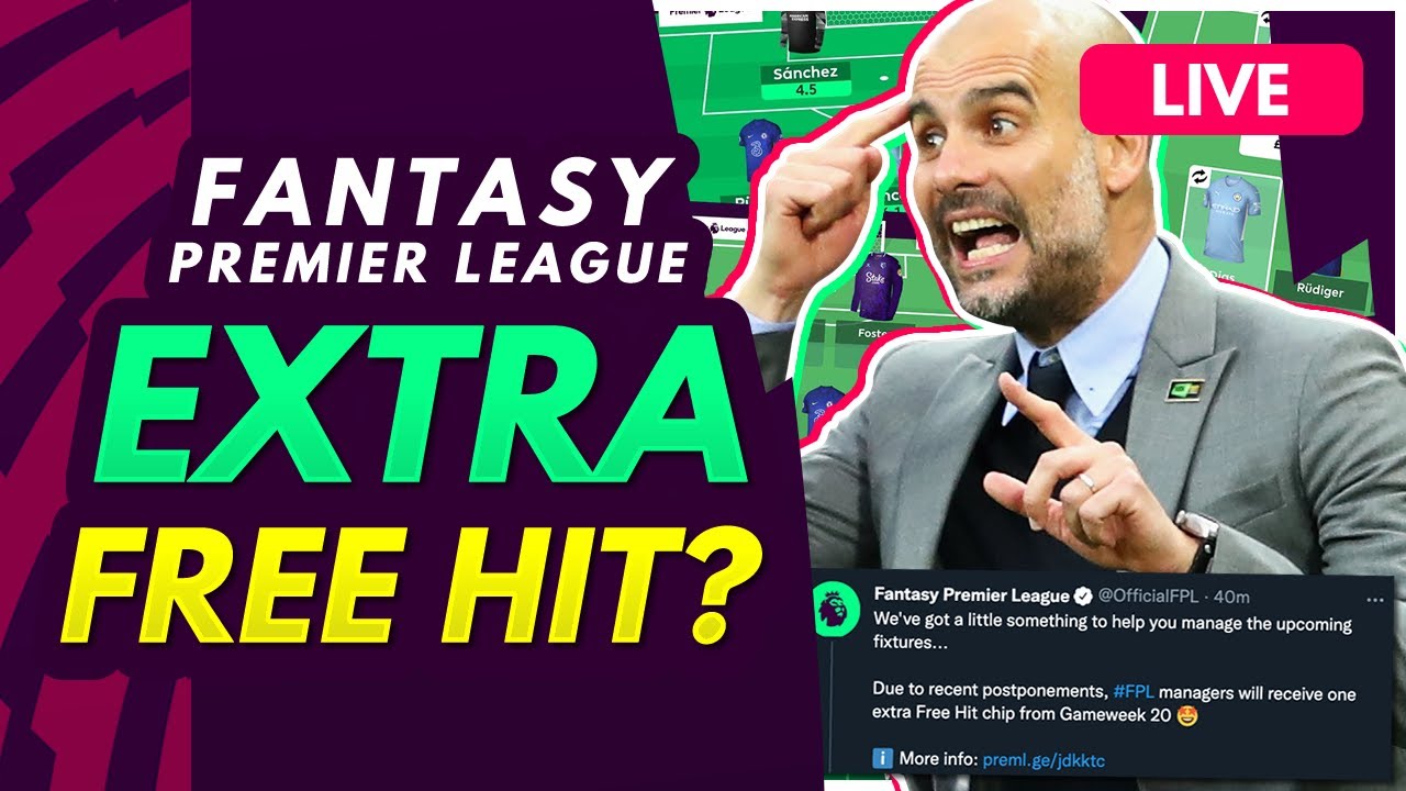FPL EXTRA FREE HIT CHIP!? - 2x Free Chip Strategy, Reaction ...