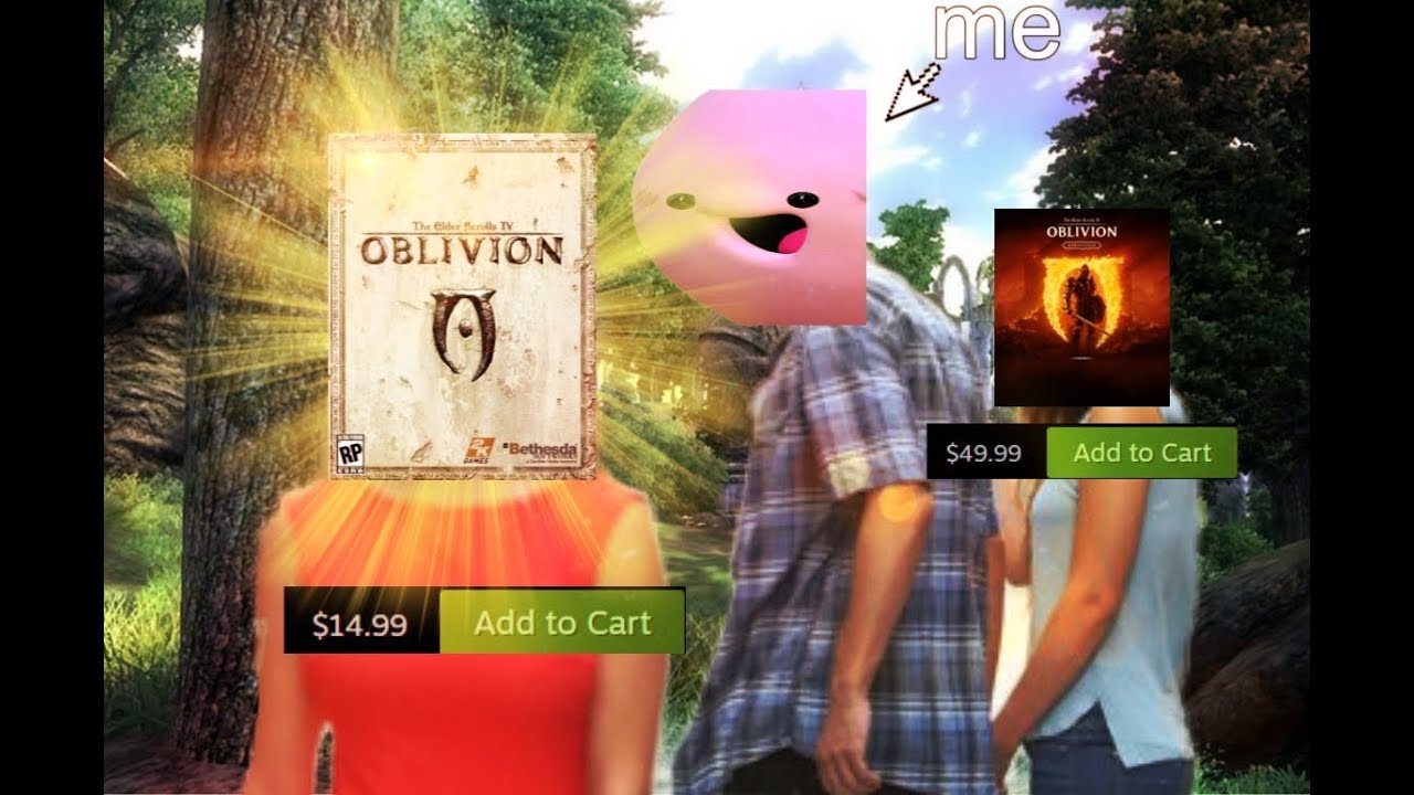 Enjoying original Oblivion cuz I'm poor - YouTube