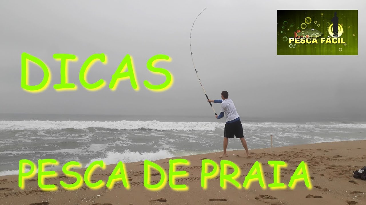 Dicas gerais de pesca de praia - YouTube