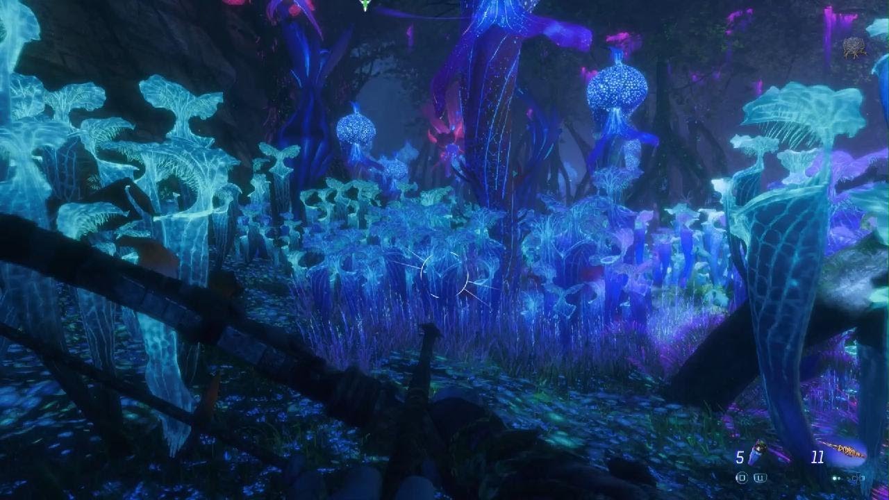 Avatar: The most bioluminescence in one area - YouTube