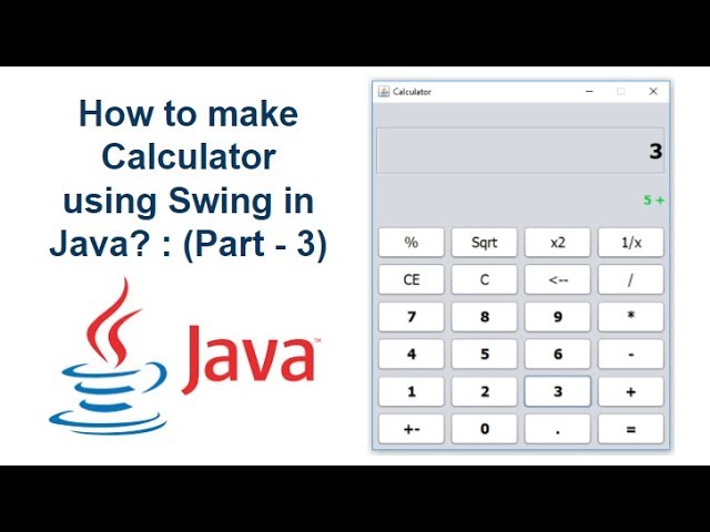 Java Calculator App Development Tutorial 2 Swing Gui Java Web Java Calculator App Development Tutorial 2 Swing Gui Java Web