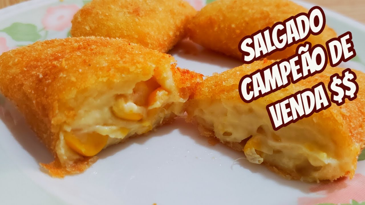 COMO FATURAR MUITO COM ESSE SALGADO RISOLES DE MILHO. - YouTube