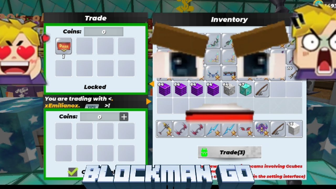 (69) How to get rich 🤑 💵 Trade in block man go sky block enjoy video # ...
