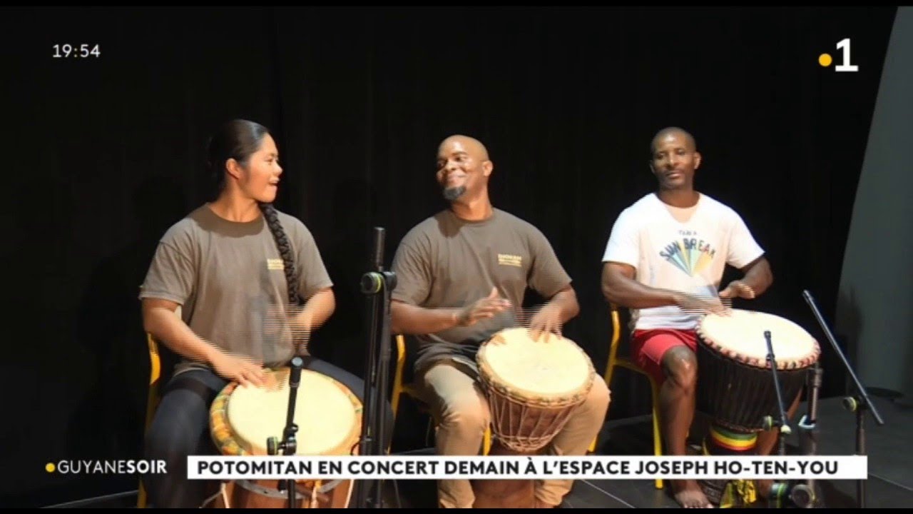 Potomitan en concert à l'espace Joseph Ho-Ten-You - YouTube