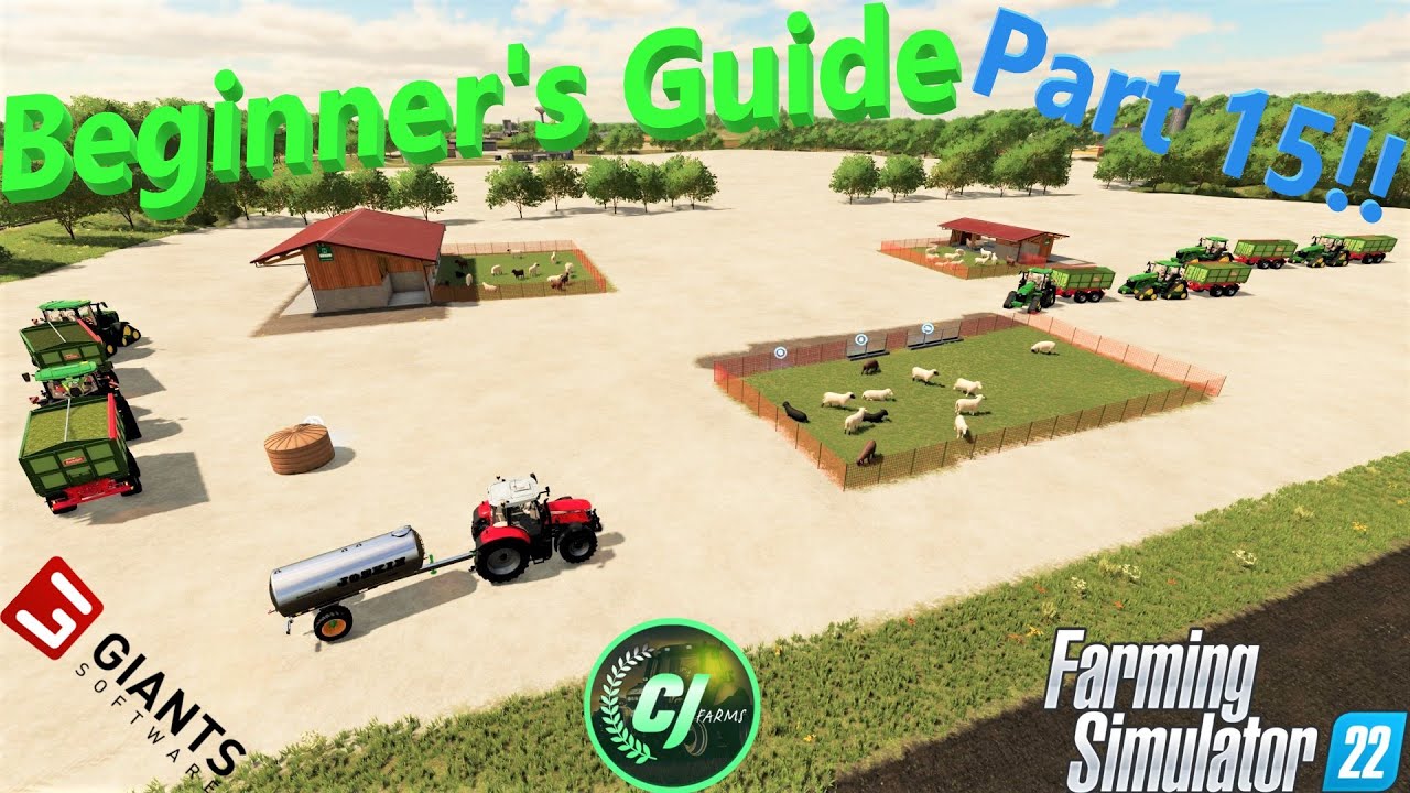Farming Simulator 22! | Beginner's Guide Part 15! | Managing Sheep! | # ...