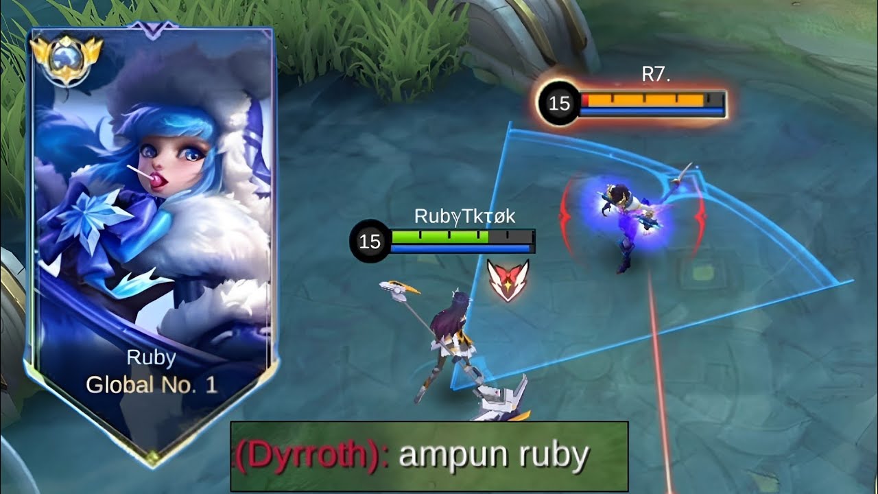 Ketika Dyrroth Buat Global Ruby Marah!! Ruby Mobile Legends - YouTube