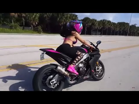 MOTOR SÜREN RUS KIZLAR (TikTok) 2021 - Biker russian girls