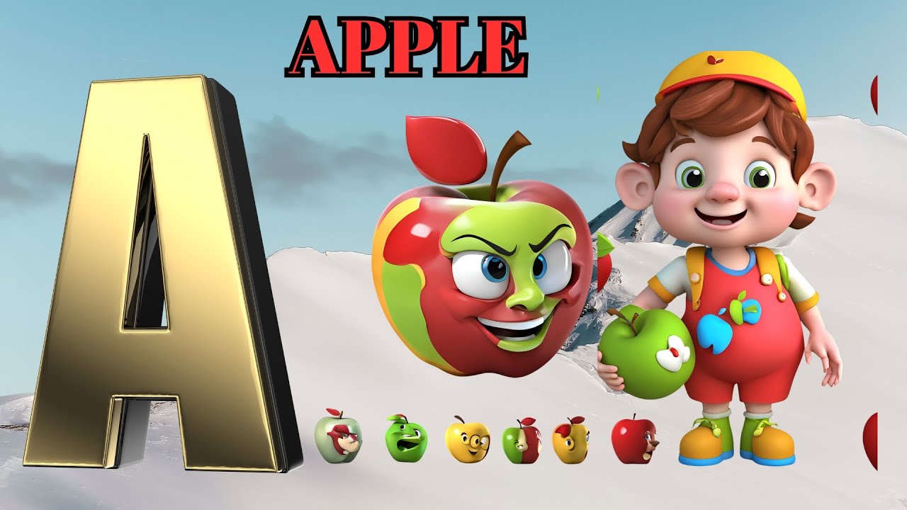 English alphabet |Learn Alphabet A to Z | ABC Preschool Book Learning A ...