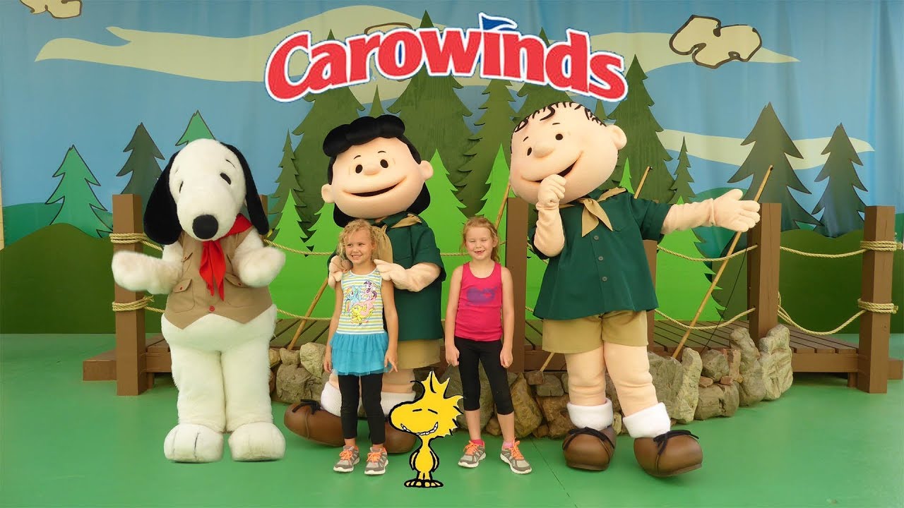 CAROWINDS KIDS DAYS spending time with Snoopy and the rest of the ...