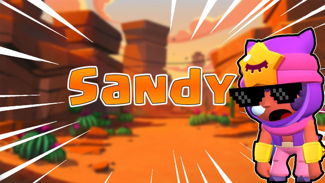Brawl Stars Sandy FUNNY Moments!!! - YouTube