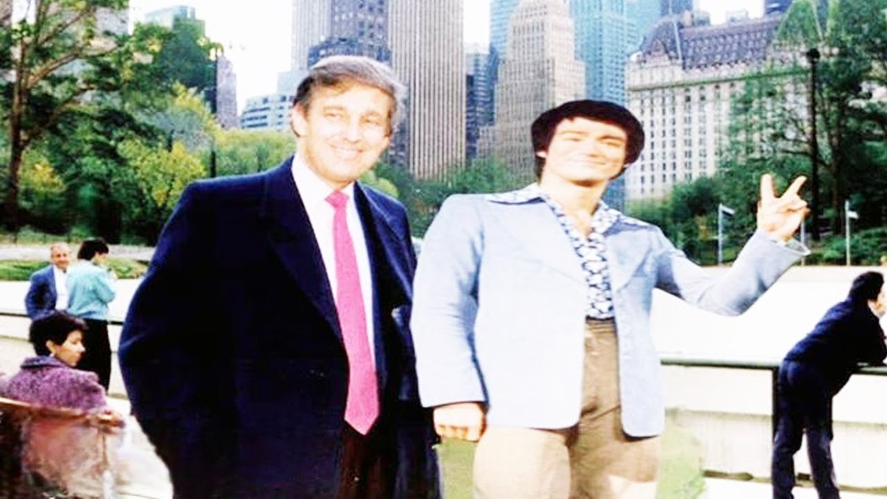 Donald Trump's Meeting With Bruce Lee - YouTube