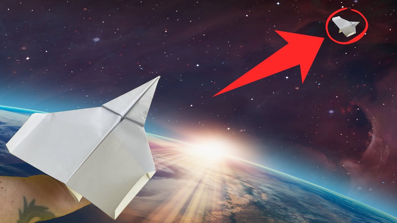 World Record Paper Airplane Flight Breaking Records and Pushing Limits ...