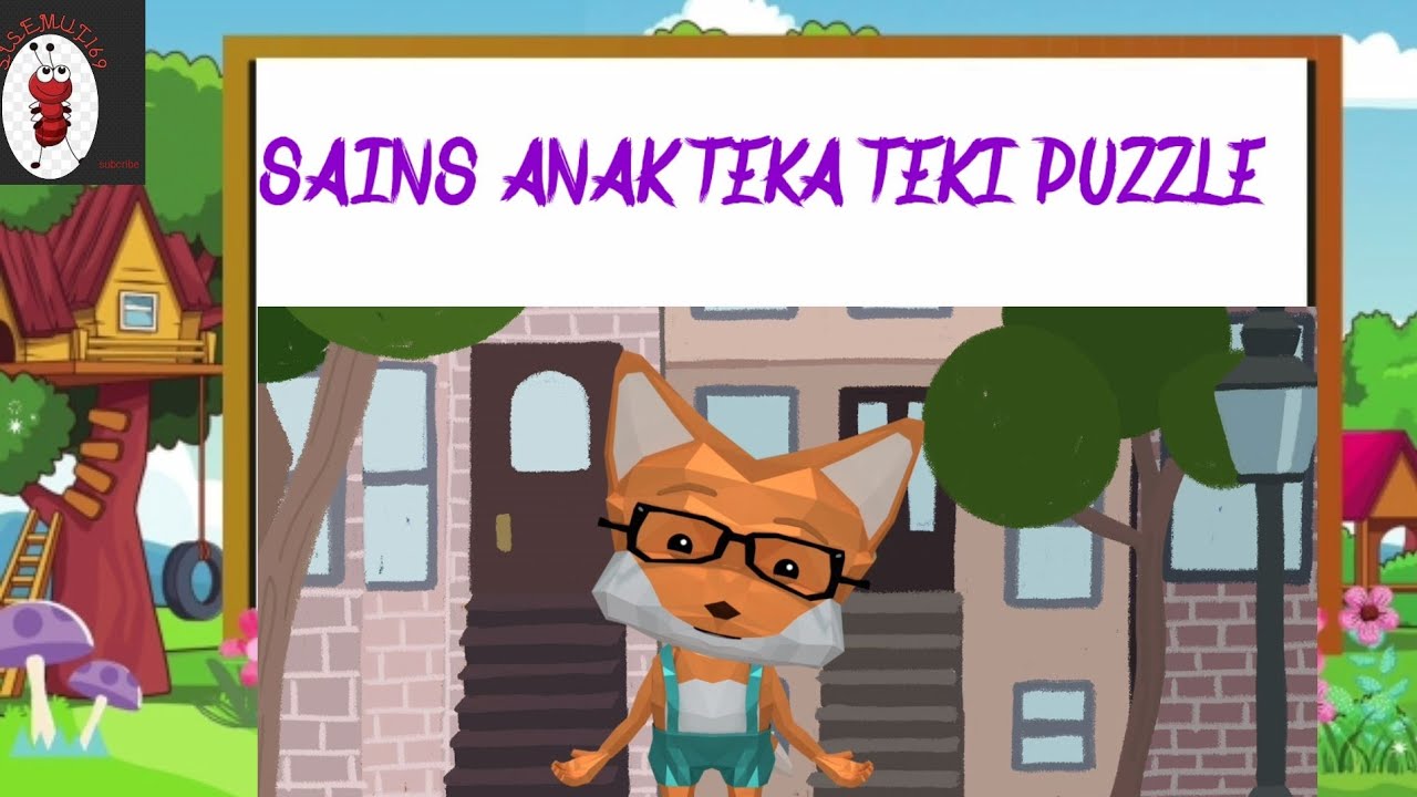"SAINS TEKA TEKI PUZZLE "#pendidikan#edukasianak #animasi#animals # ...