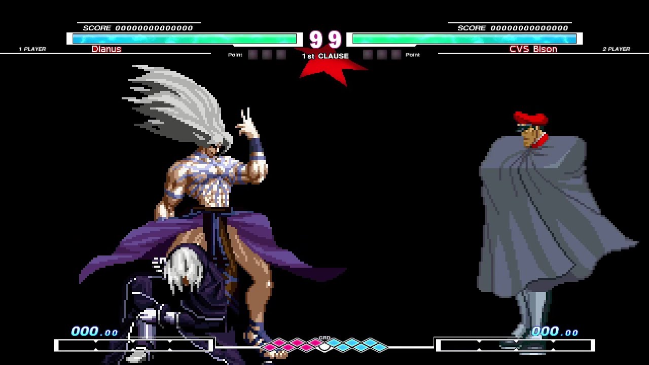 Dianus vs CVS Bison (MUGEN) - YouTube