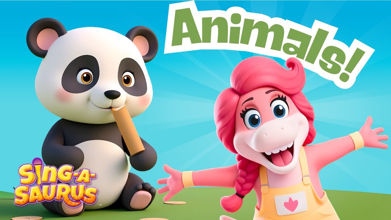 "Animals" Song for Kids! 🦁🦕 | Learn Animal Names | Sing-A-Saurus - YouTube