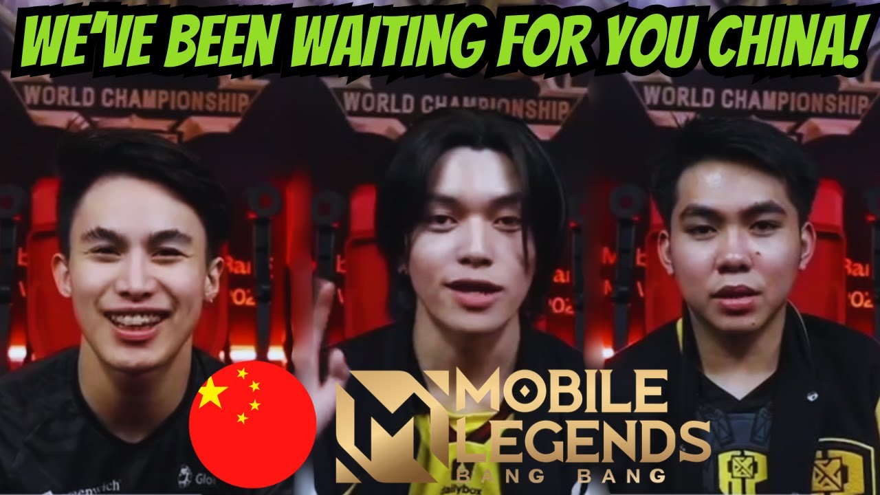 MLBB Pro Players, Casters and Content Creators Welcomes China to the ...