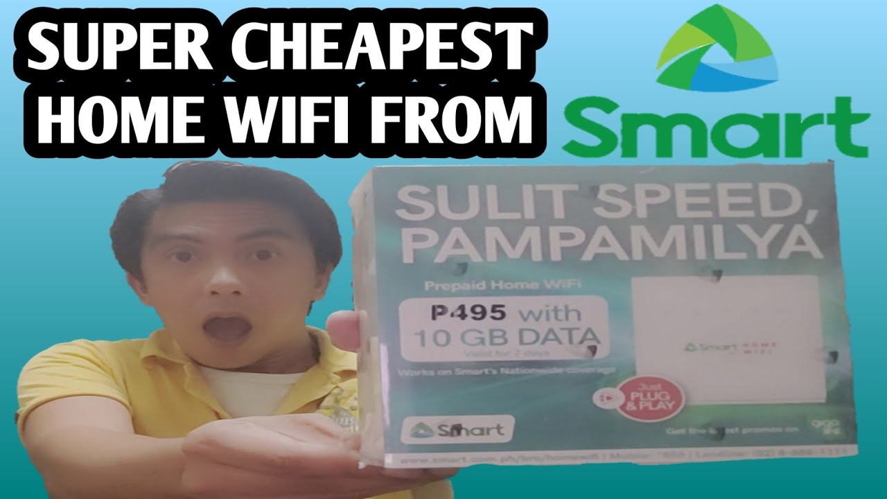 SMART BRO HOME PREPAID WIFI | UNBOXING & REVIEW | JNB TWO 21 - YouTube