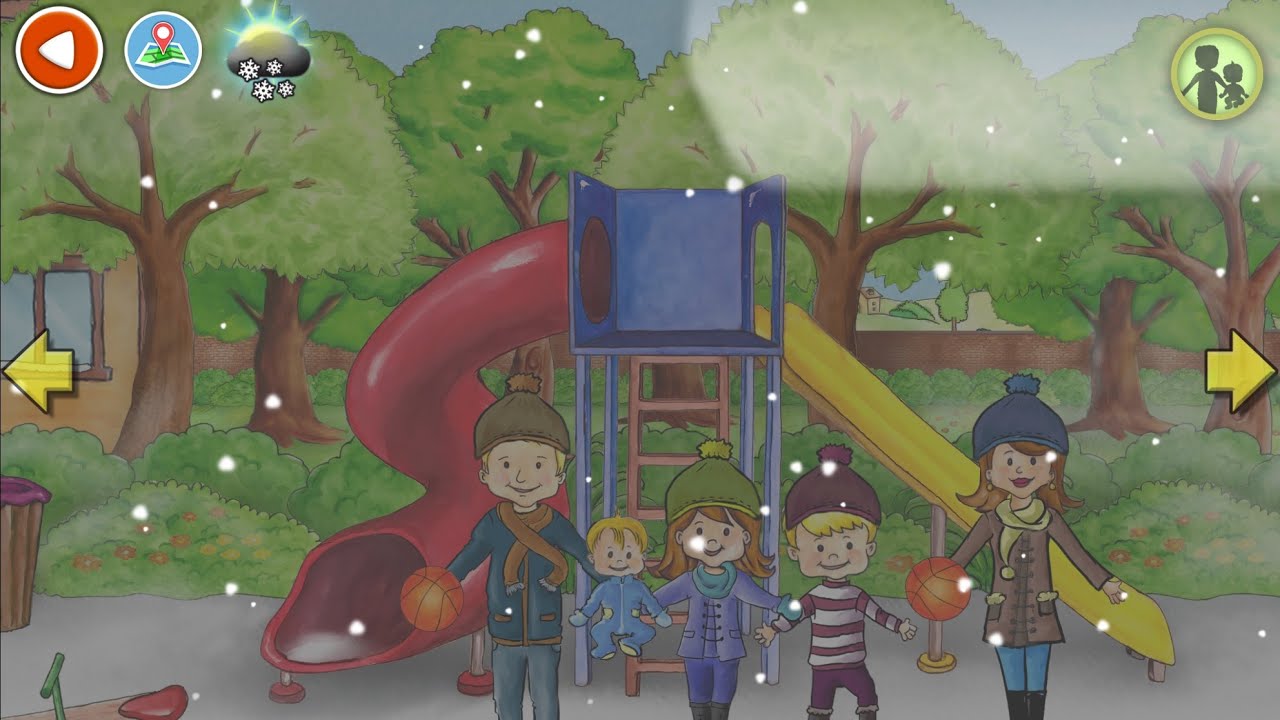 My playhome plus family fun snow day episode 6 - YouTube